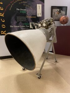 Lunar Module Ascent Engine - Niagara Aerospace Museum